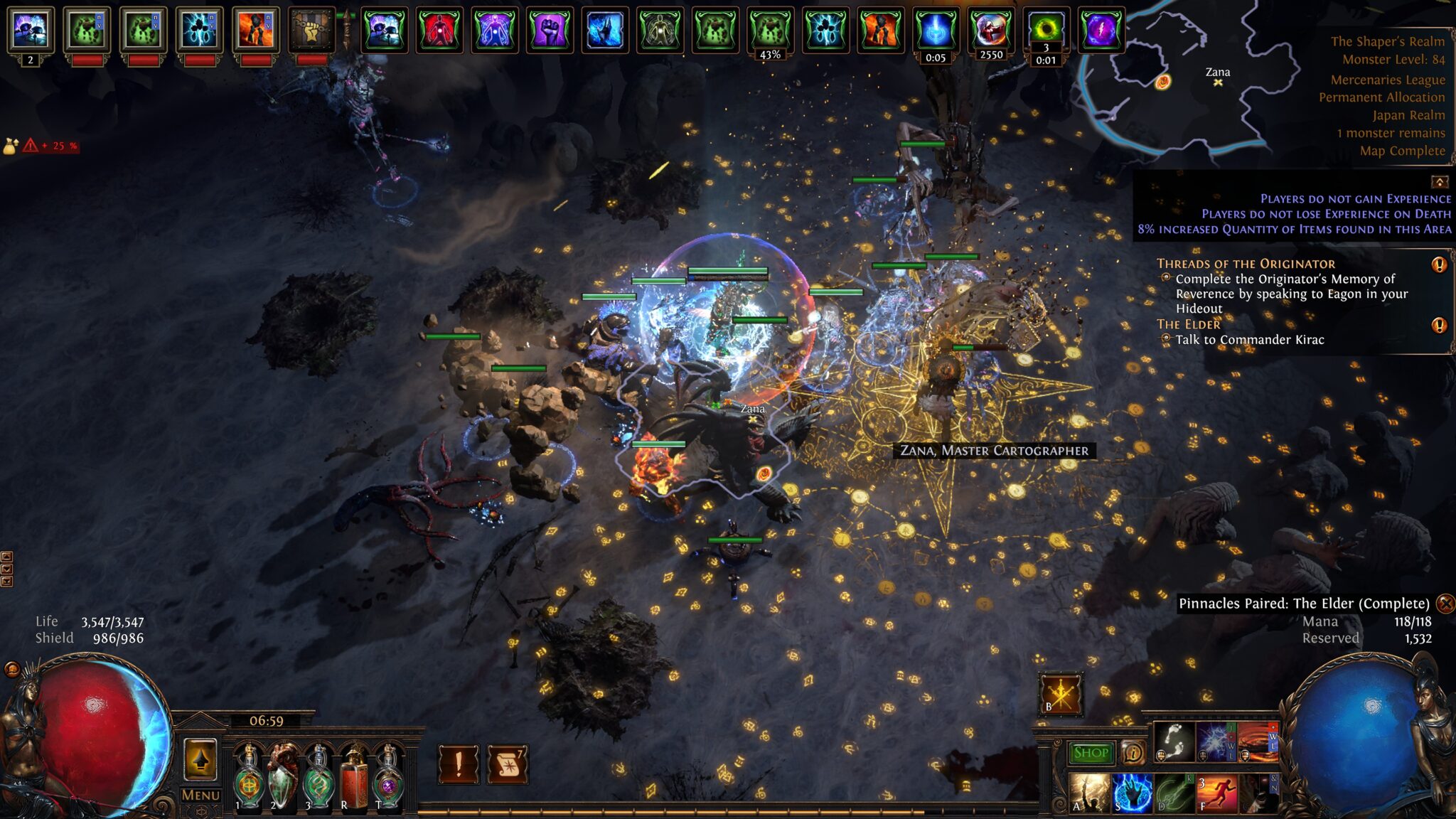 Pinnacles Pairedでelder | Path of Exileのチャレンジをがんばるブログ